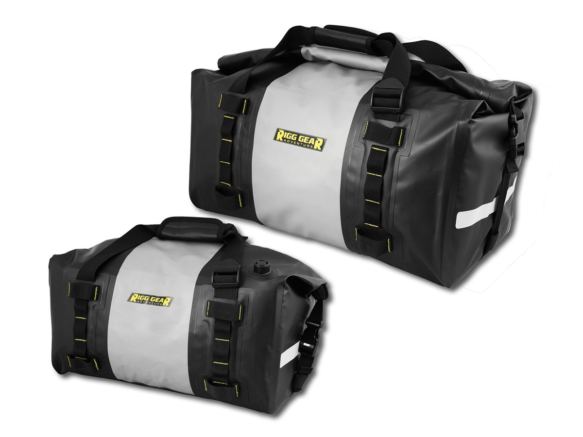 Waterproof Duffel Bag Tusk Dry Top Load Duffle Bag (Black/Grey ...