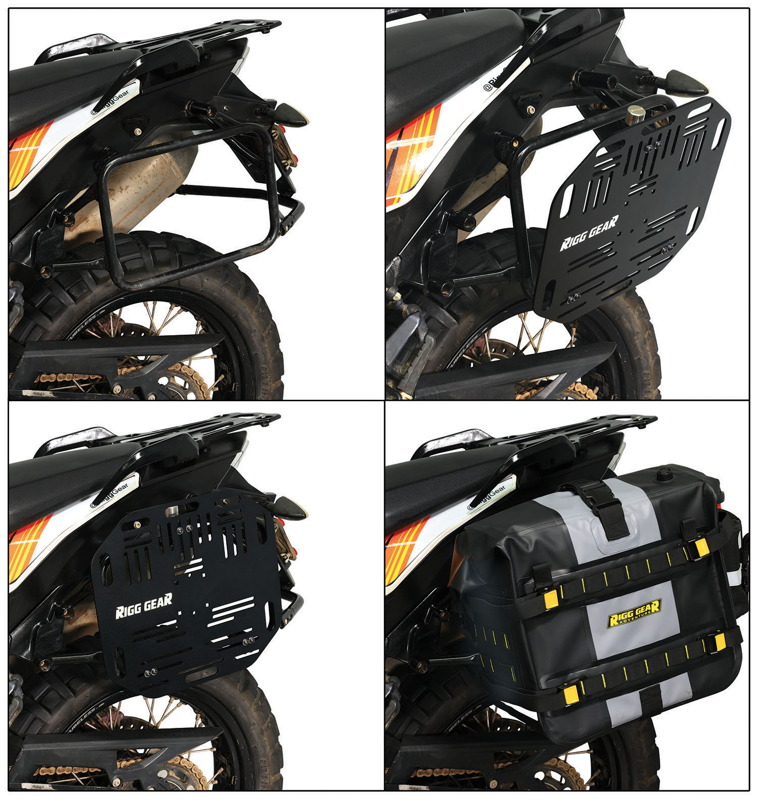 Quick Release Saddlebag Plates Only